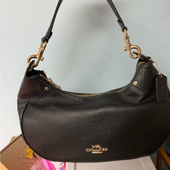 Coach | Bags | Coach Black Leather Mara Bag | Poshmark